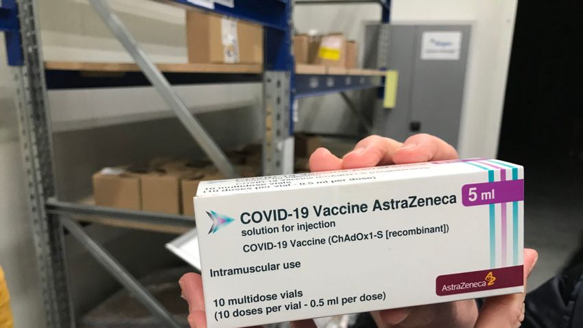 Megérkezett az első szállítmány az AstraZeneca-vakcinából